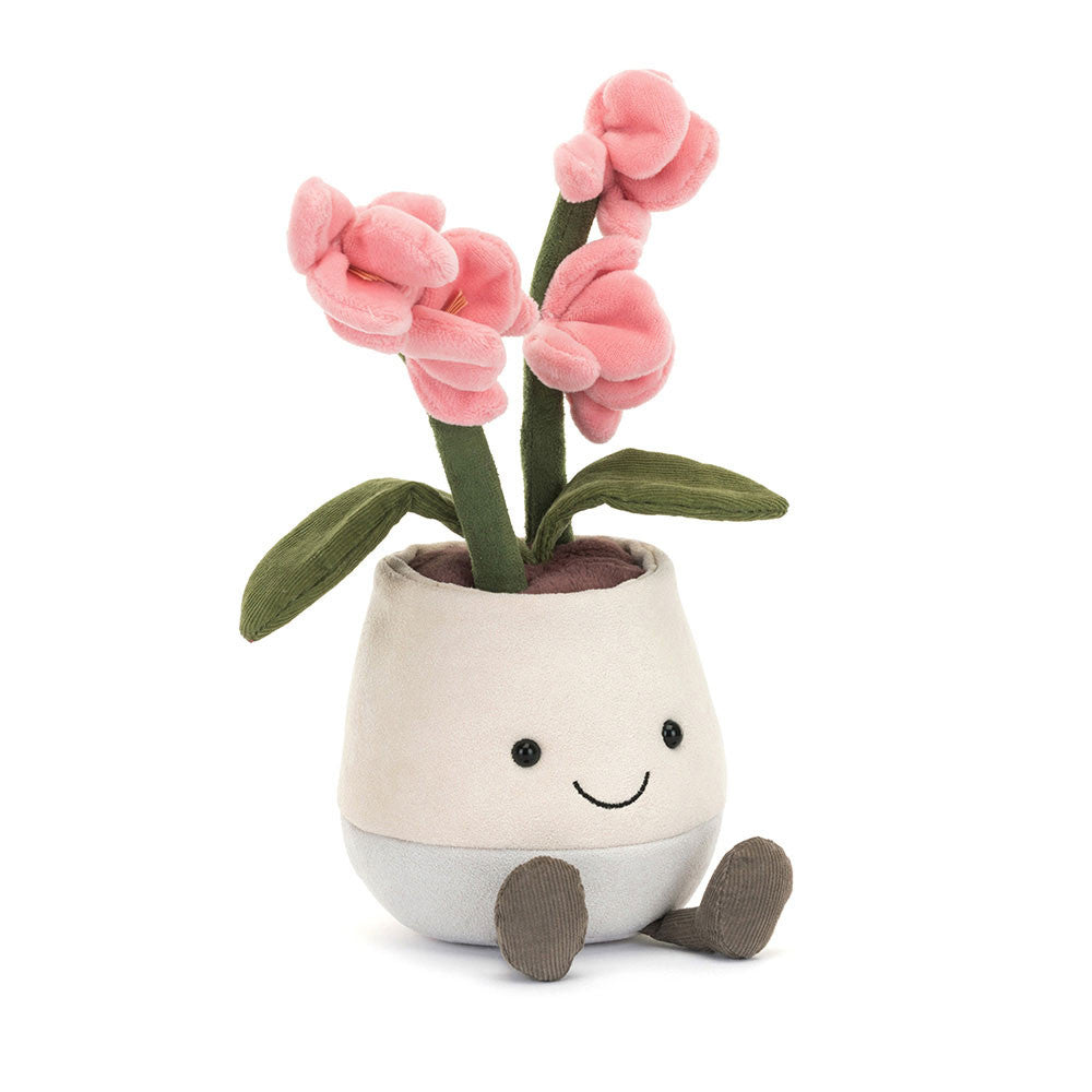 Jellycat soft toy Amuseables Pink Orchid | Designer’s Cat